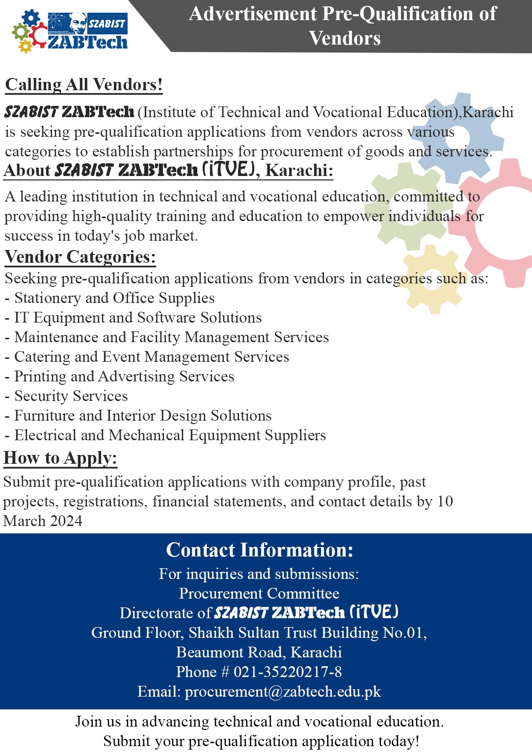 BrightSpyre | Pre Qualification of Vendors